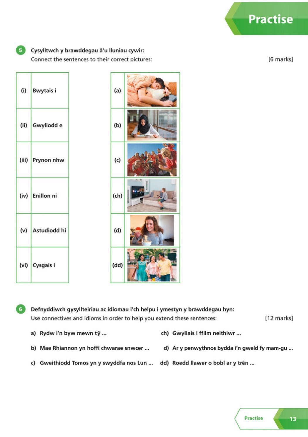Collins GCSE 9-1 Revision - WJEC GCSE Welsh Second Language All-in-One ...