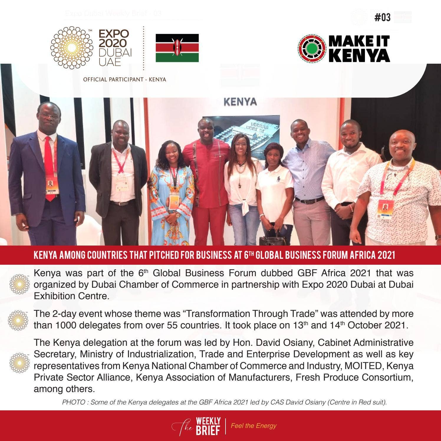 Kenya's Expo 2020 Dubai Briefing - 03 by MakeItKenya - Issuu
