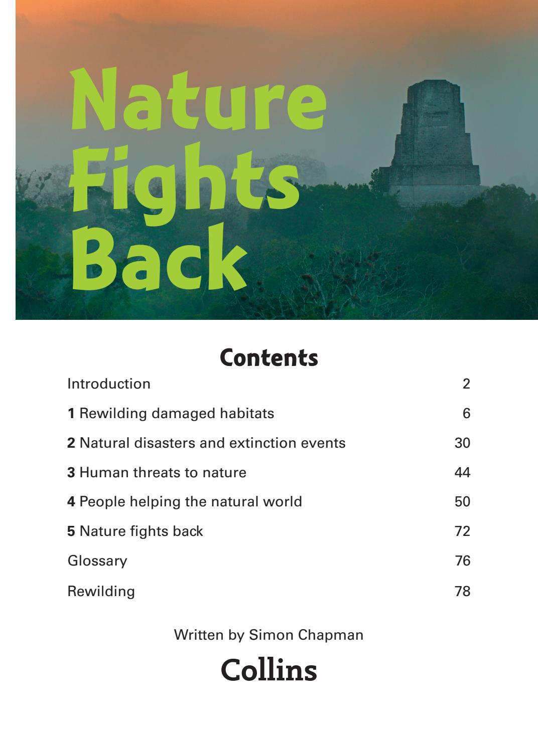 Nature Fights Back by Collins - Issuu