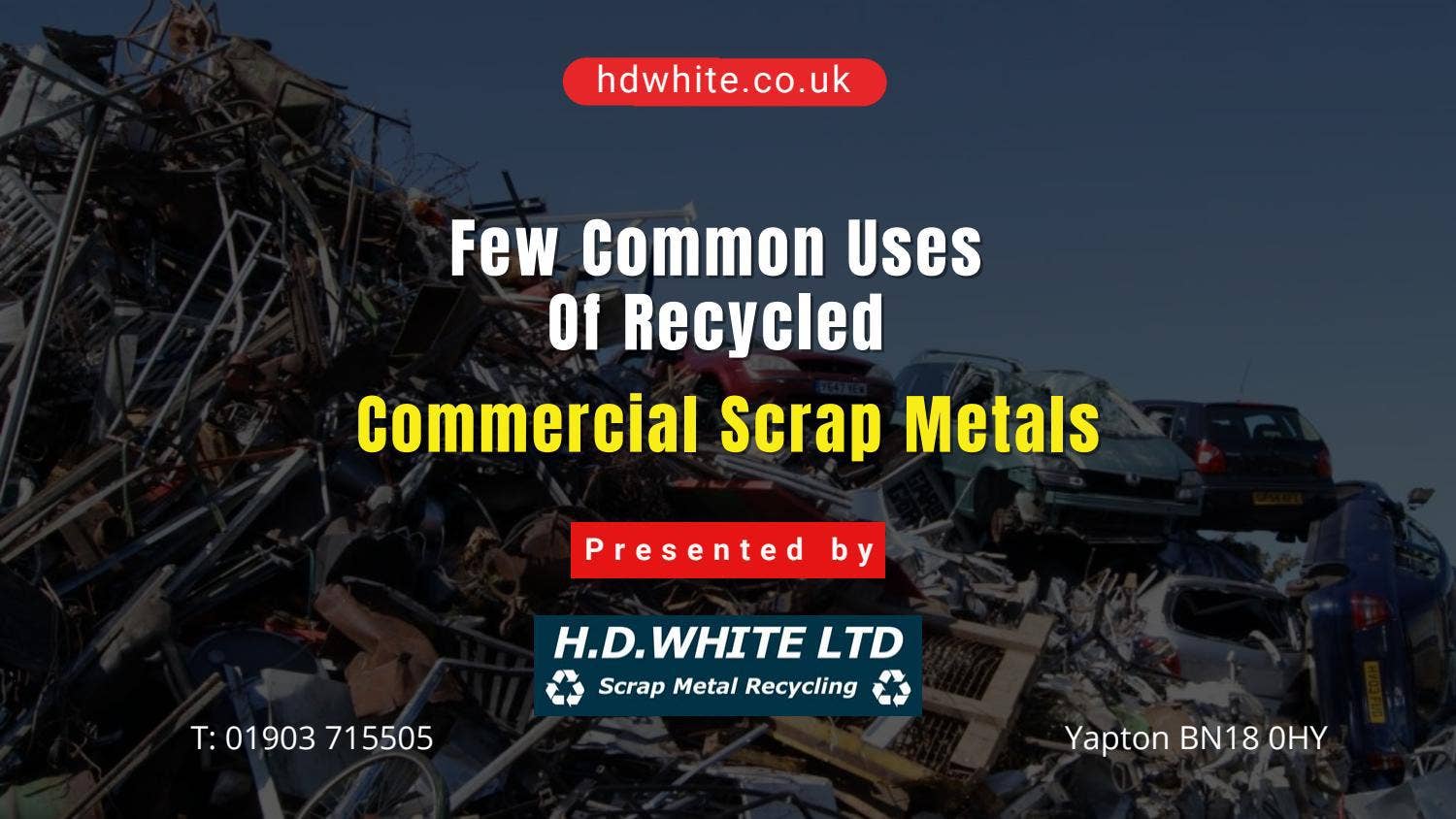Few Common Uses Of Recycled Commercial Scrap Metals by John Jewson - Issuu