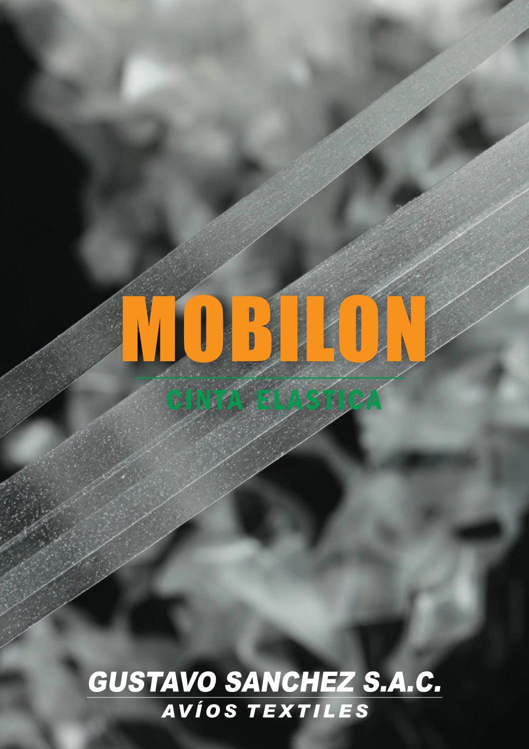 Catálogo de Mobilon - Cintas Elasticas by GustavoSanchezS.A.C - Issuu