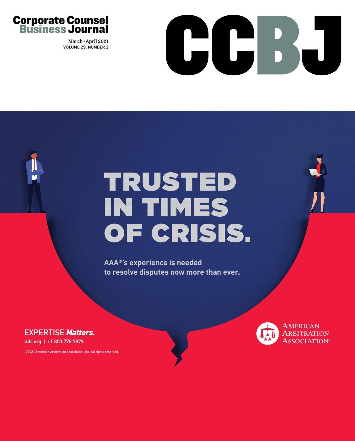 CCBJ March - April 2021 by Corporate Counsel Business Journal - Issuu