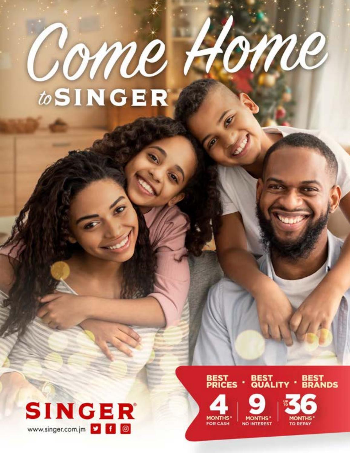 Come Home To Singer by Singer Jamaica Ltd - Issuu