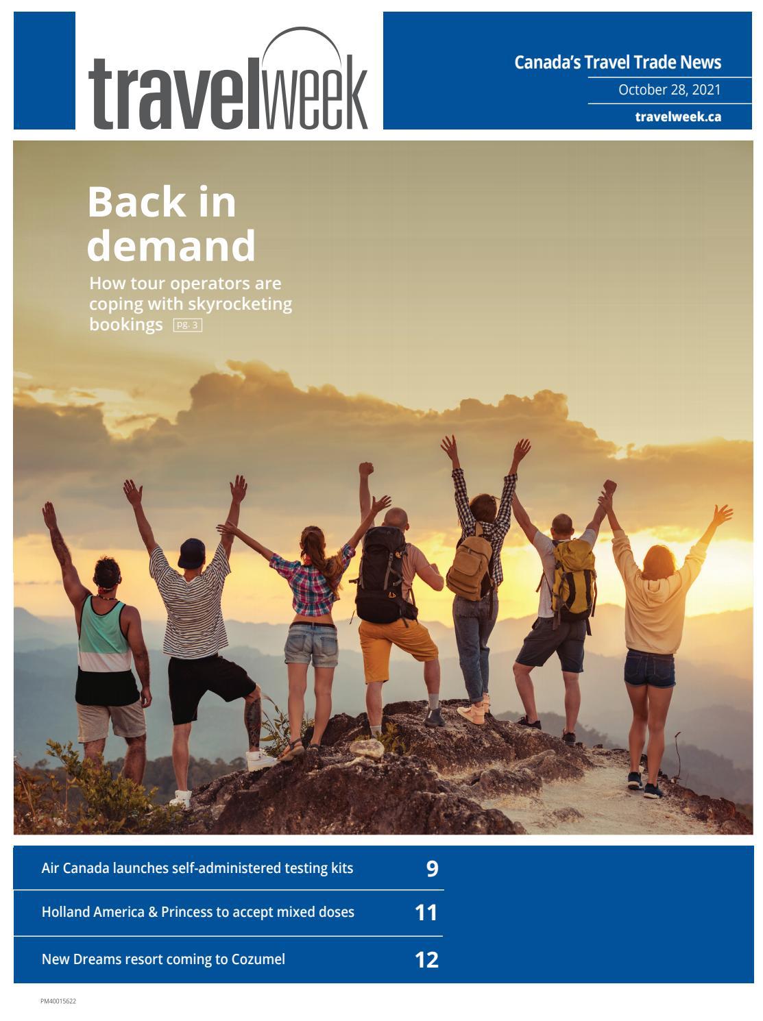 Travelweek - October 28th, 2021 by Travelweek - Issuu