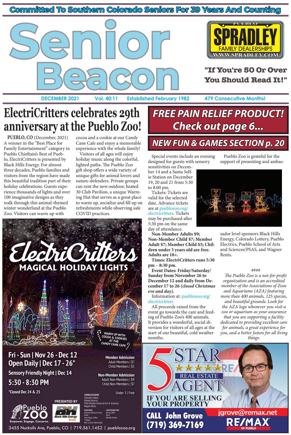 SENIOR BEACON DECEMBER 2021 by BeaconNewsGroup - Issuu