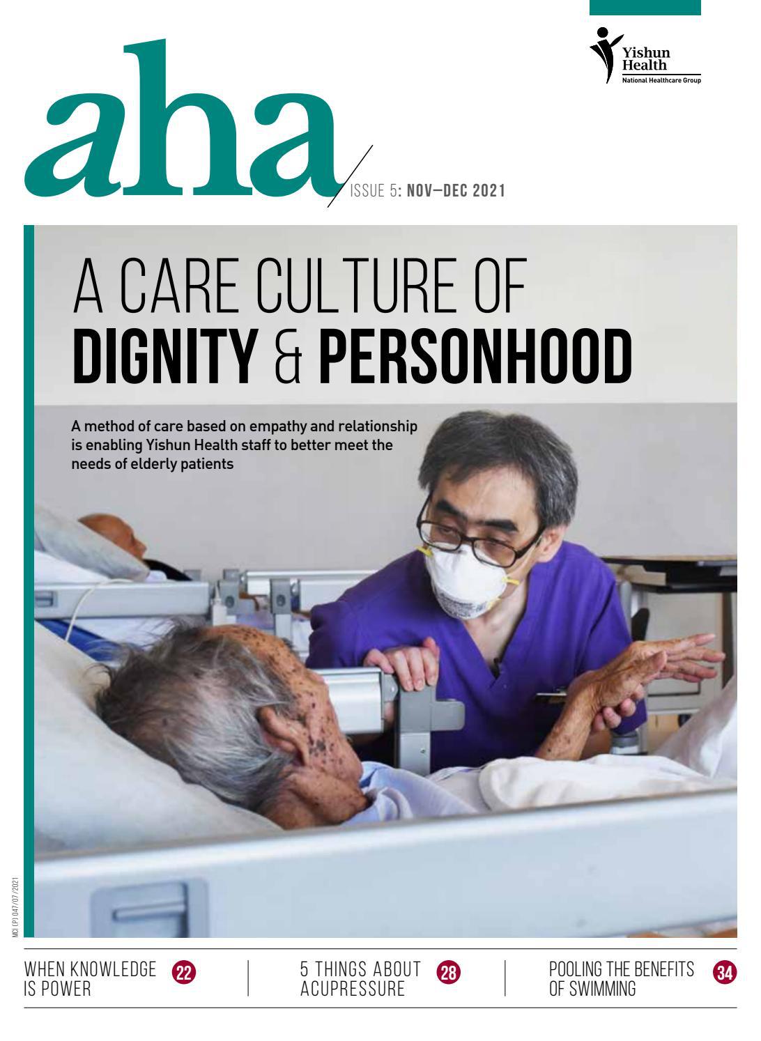 AHA Magazine Nov-Dec 2021 by Yishun Health - Issuu