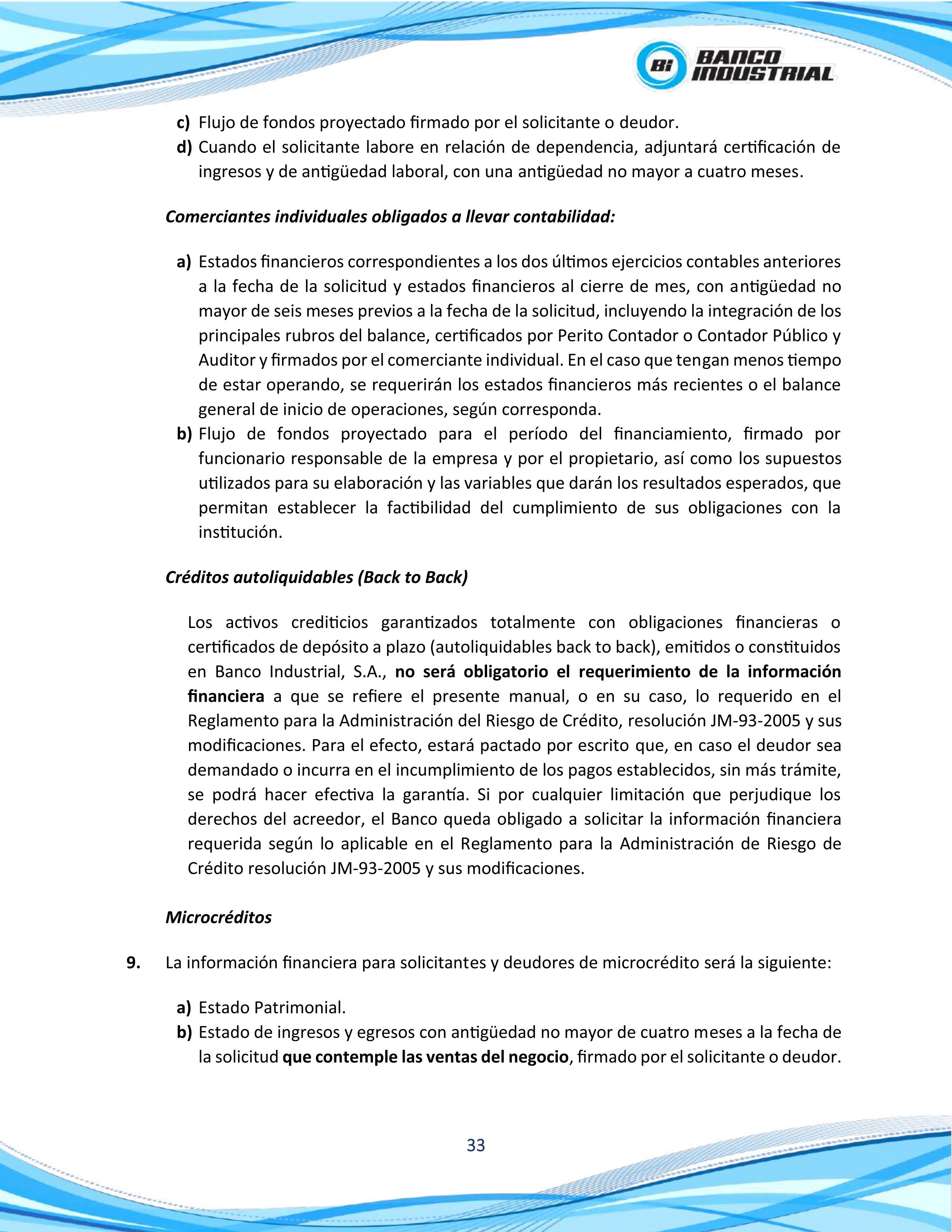 Manual de Políticas y Procedimiento de Crédito by Corporación BI - Issuu