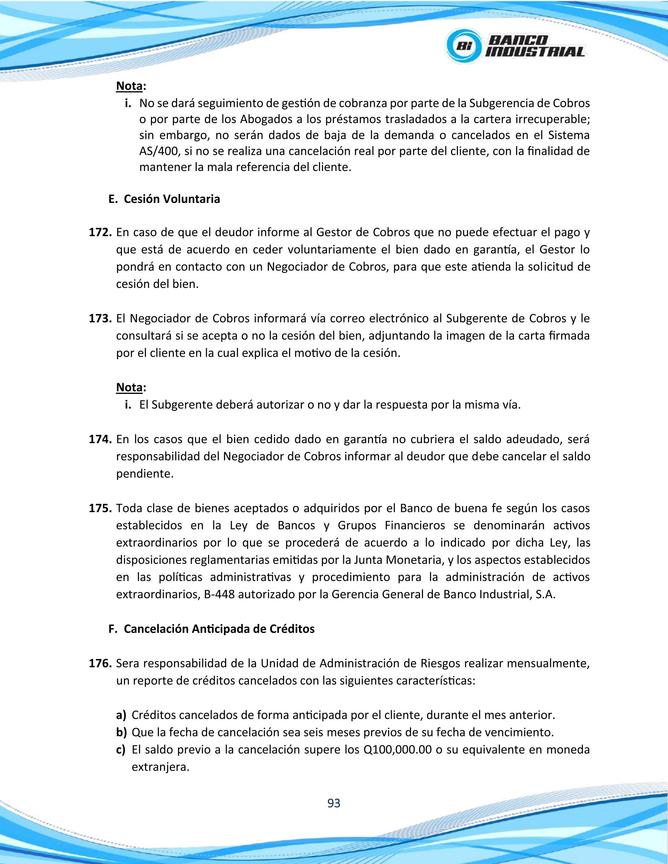 Manual de Políticas y Procedimiento de Crédito by Corporación BI - Issuu