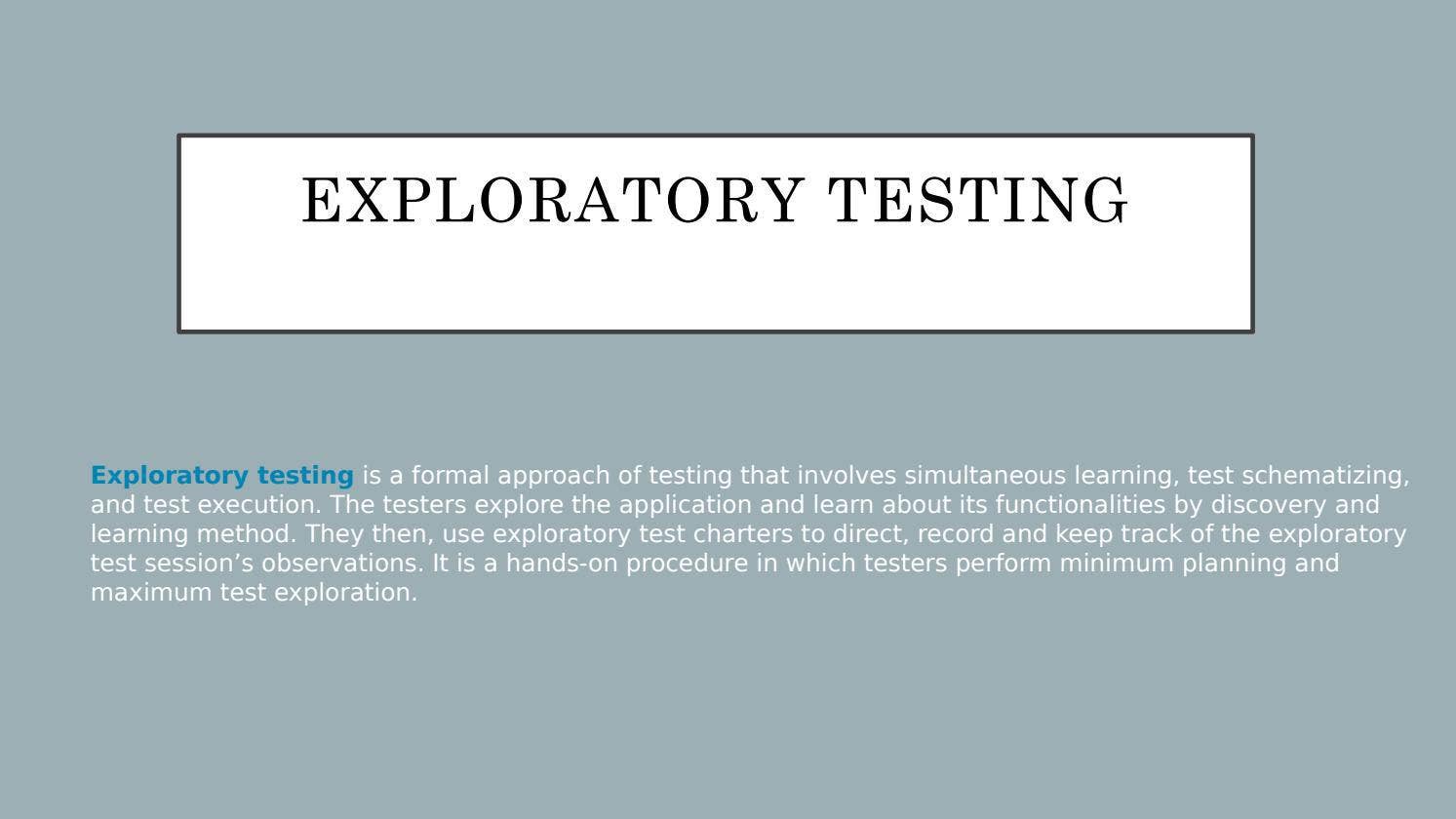 Exploratory Testing By Webomates Inc Issuu