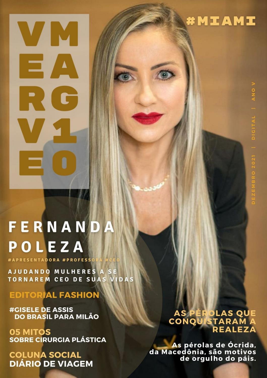 Revista VERVE MAG INTERNACIONAL Vol.10 _ Capa: Fernanda Poleza by VERVE ...