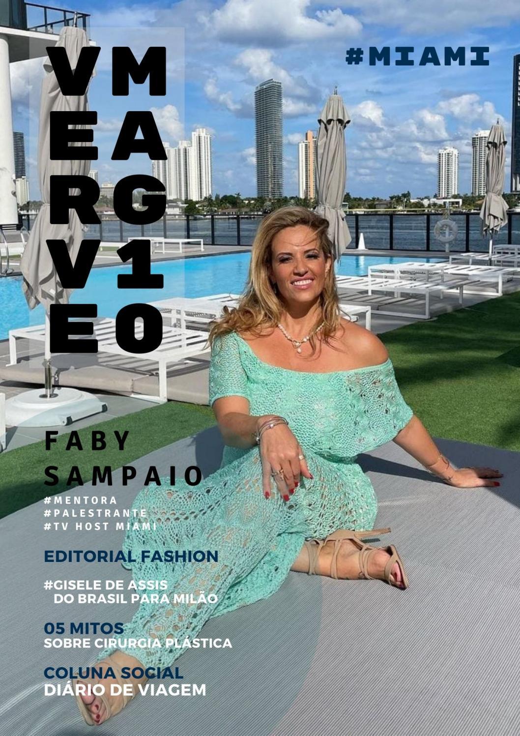 Revista VERVE MAG INTERNACIONAL Vol.10 _ Faby Sampaio _ Miami by VERVE ...