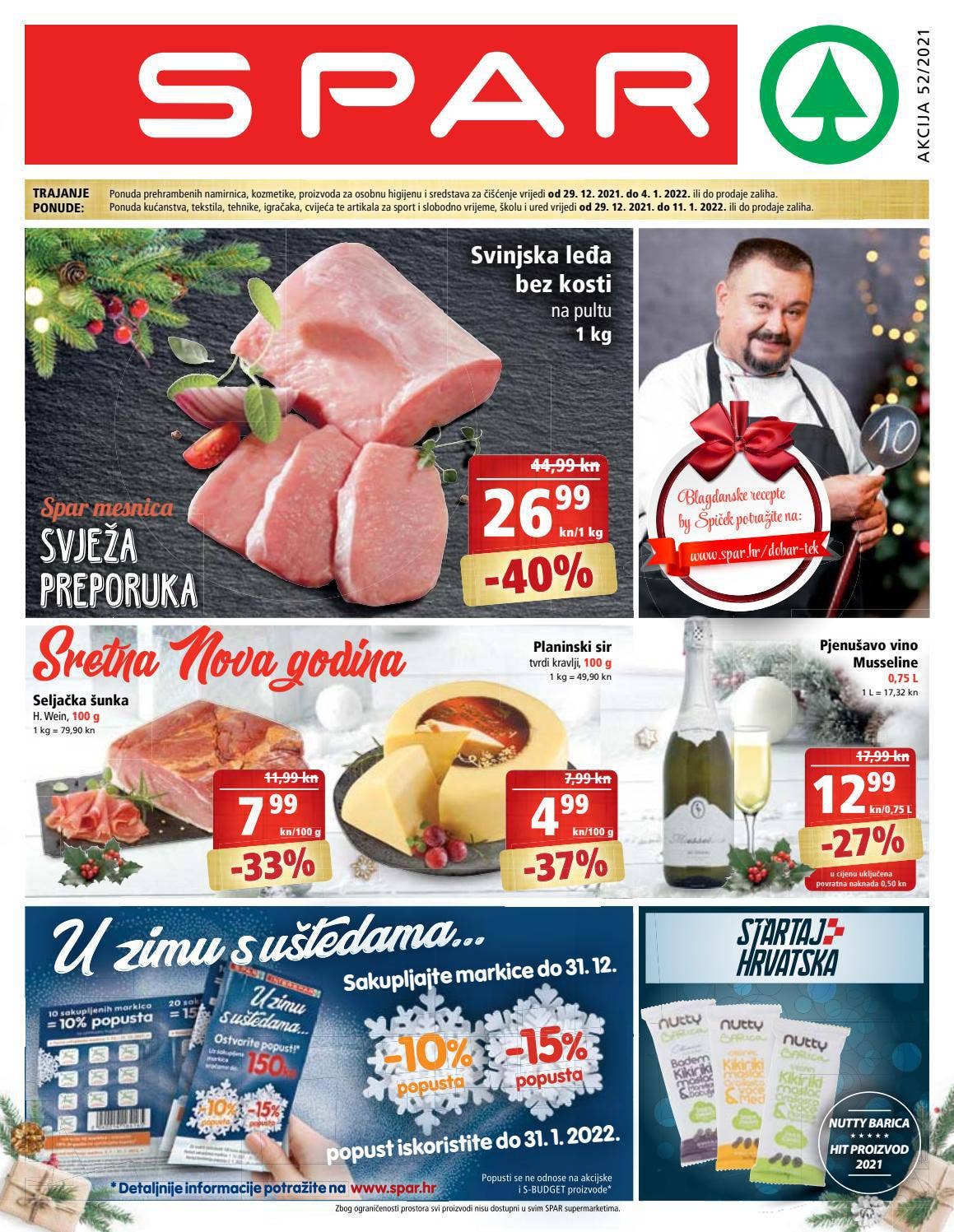 Spar katalog od 29.12.-11.01.2022. by Catalog.hr - Issuu