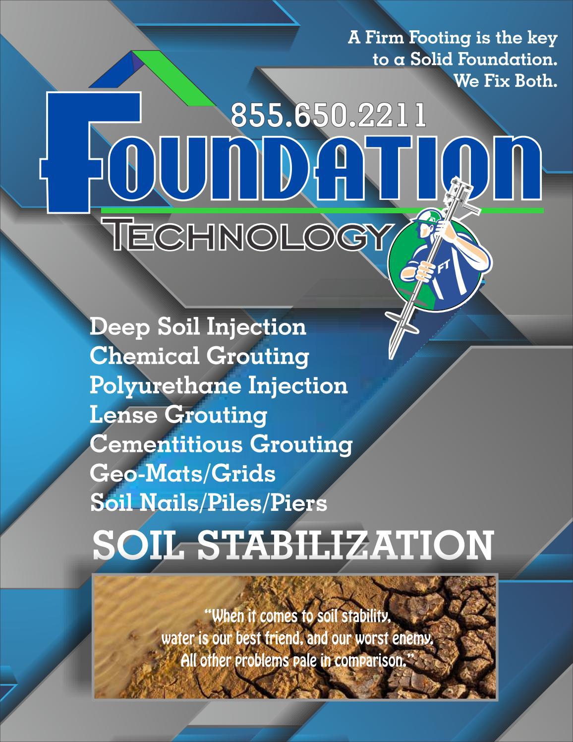 Foundation Technology: Soil Stabilization Brochure by Foundationtech ...