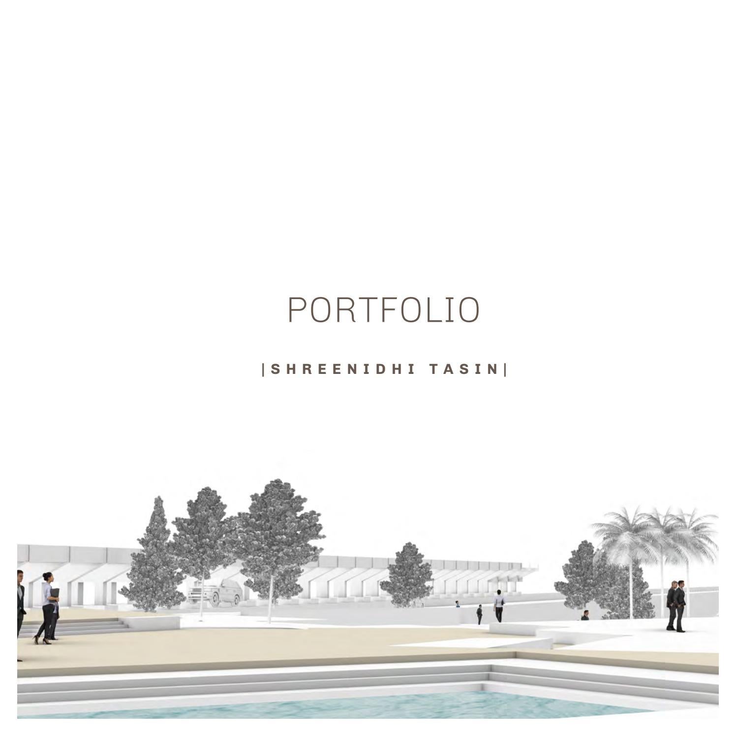 B.ARCH PORTFOLIO by shreenidhi tasin - Issuu