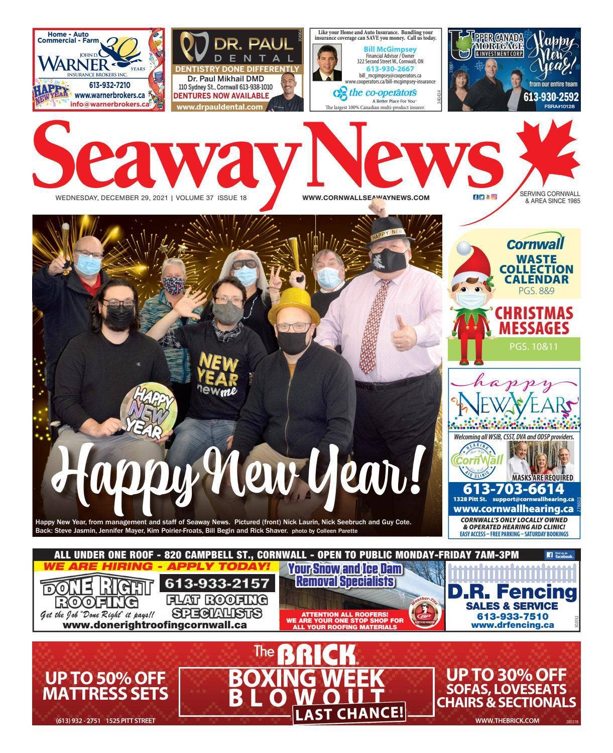 Cornwall Seaway News December 29, 2021 Edition by Cornwall Seaway News ...