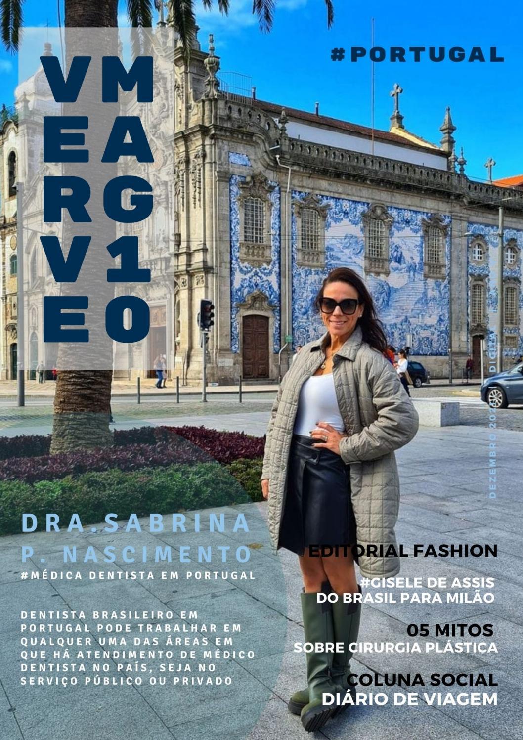 Revista Digital VERVE MAG INTERNACIONAL Vol.10 _ Capa: Sabrina P ...