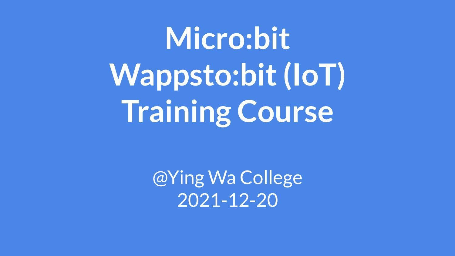 Wappsto:bit 簡單教學 by ETC Educational Technology Connection (HK) Ltd - Issuu