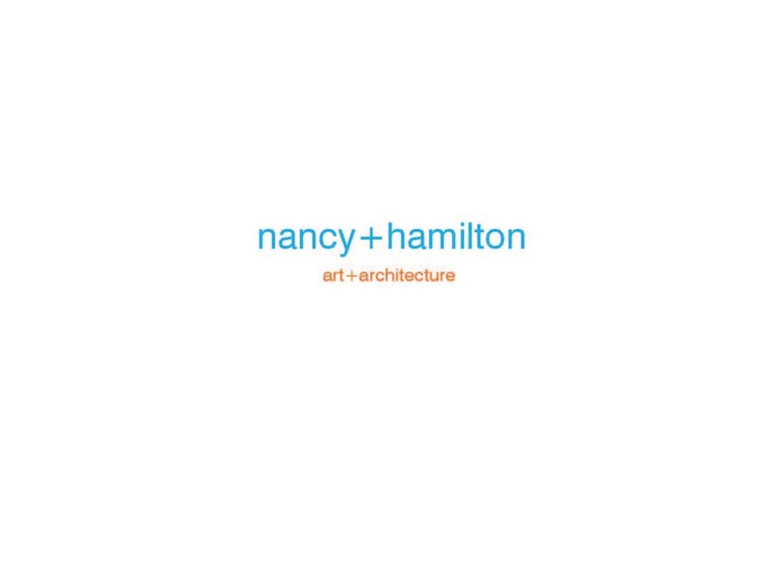 Nancy + Hamilton Art +Architecture Portfolio by Nancy Hamilton - Issuu