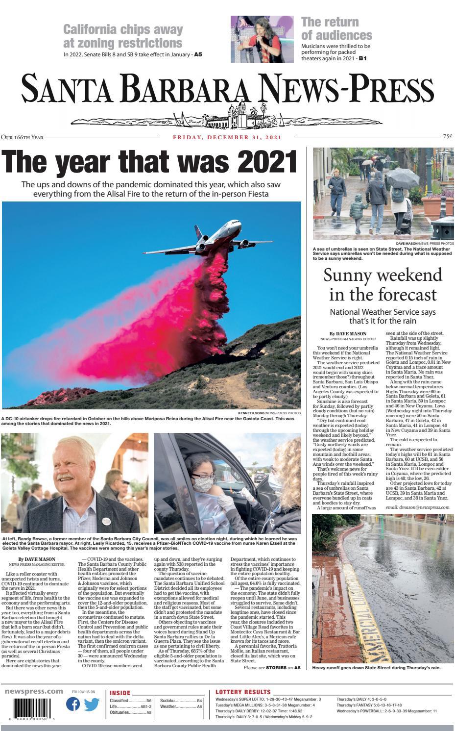 Santa Barbara News-Press: December 31, 2021 by Santa Barbara News-Press ...