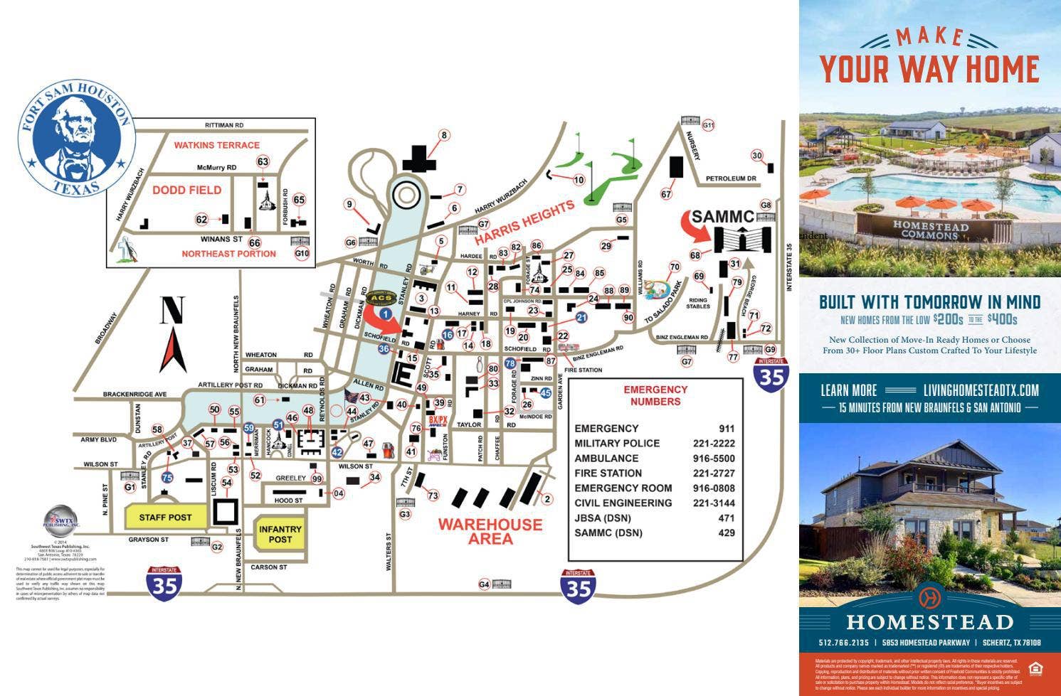 Sam Houston Map by Rex Middleton - Issuu