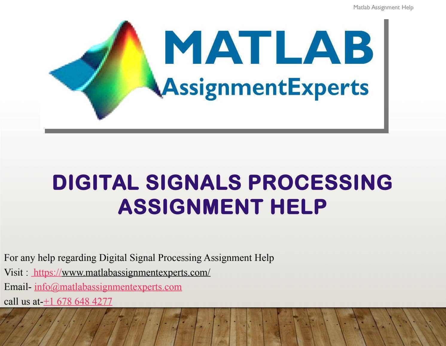 Digital Signal Processing Assignment Help by Matlab Assignment Experts - Issuu