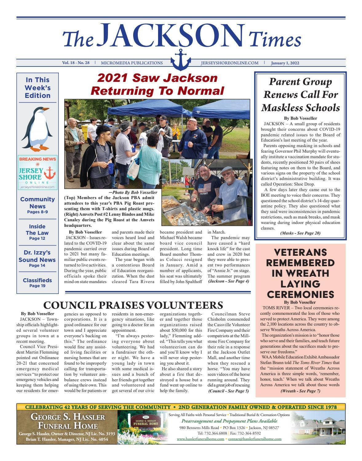 2022-01-01 - The Jackson Times by Jersey Shore Online - Issuu