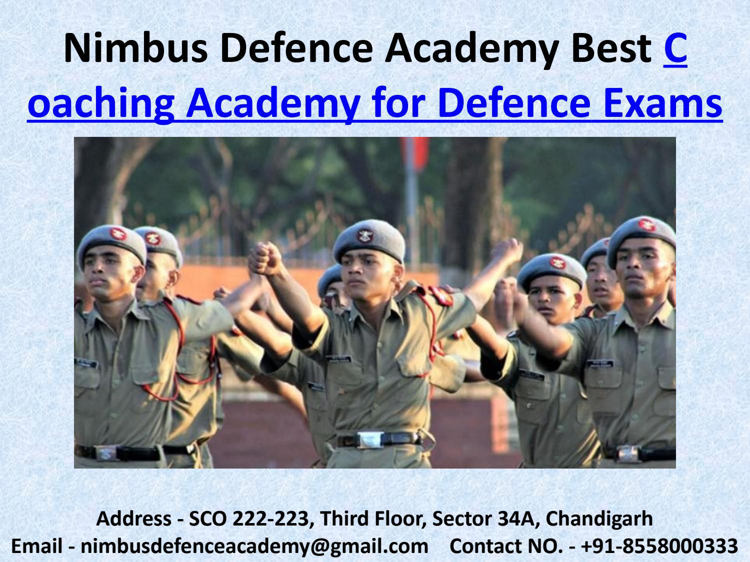 Nimbus Defence Academy Best Coaching Academy for Defence Exams by ...