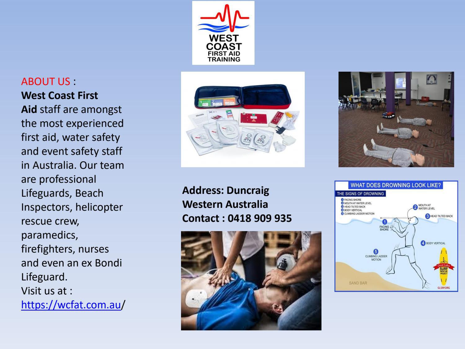 School First Aid Training Courses by West Coast First Aid Training - Issuu