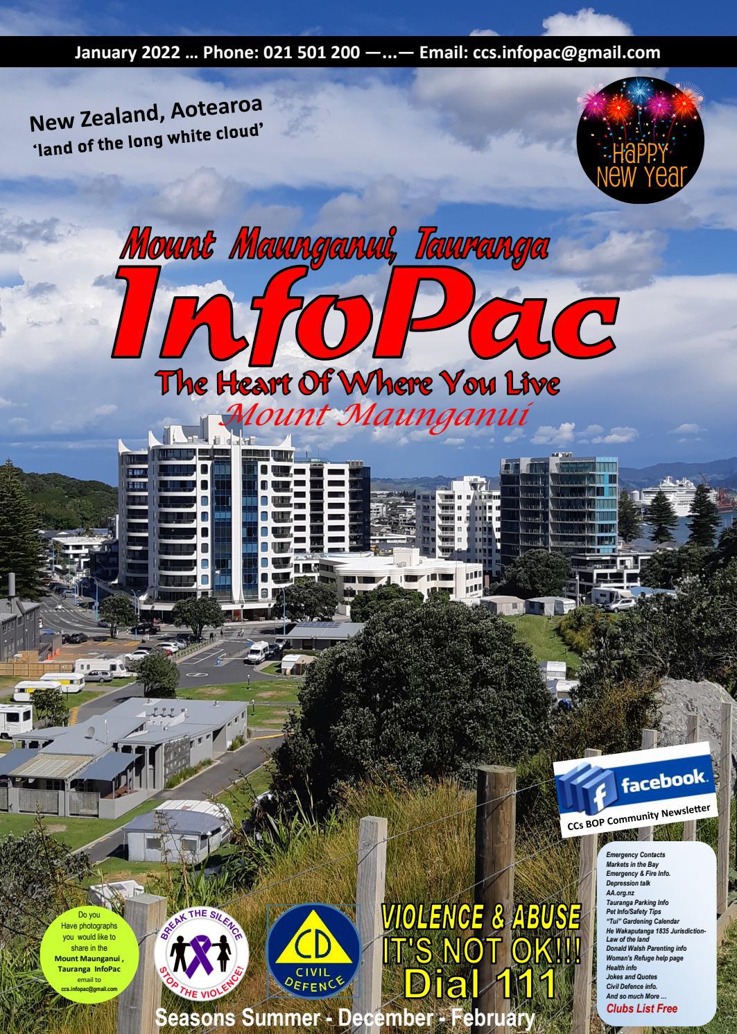 Mount Maunganui, Tauranga InfoPac January 2022 by Cindy Foster - Issuu