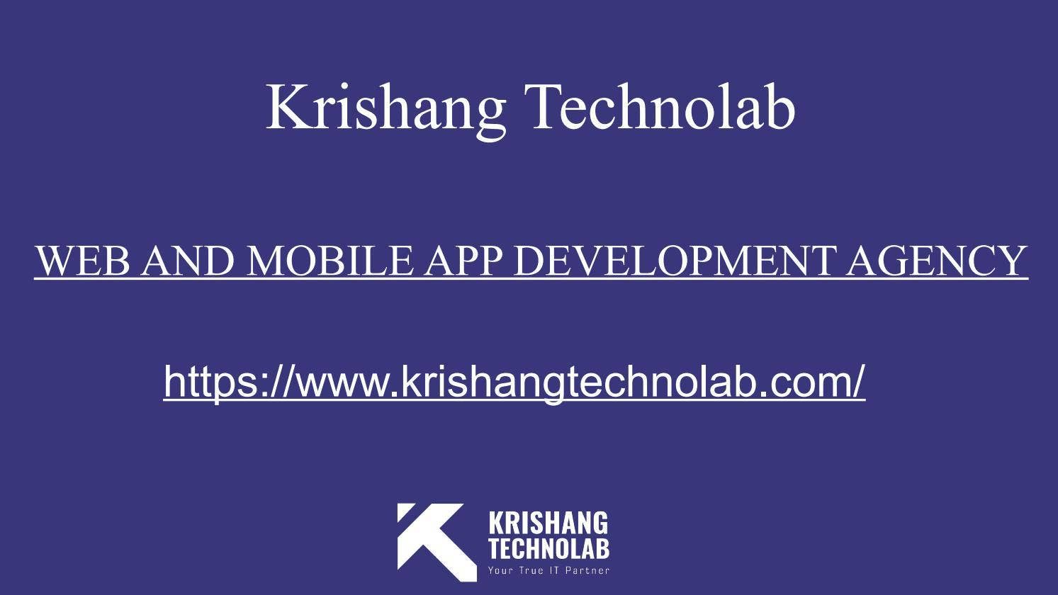 Best Web Development Company - Krishang Technolab by Krishang Technolab ...