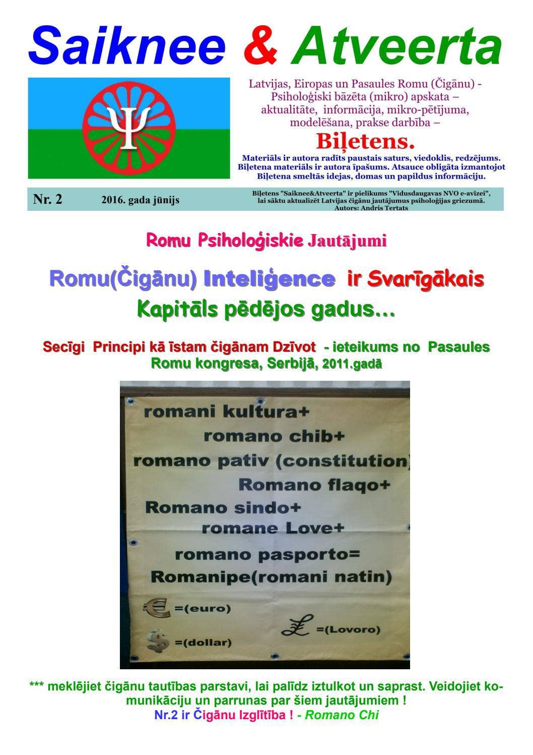 The Gypsies(Roma)Intelligence is the World's Roma Nation's Most ...