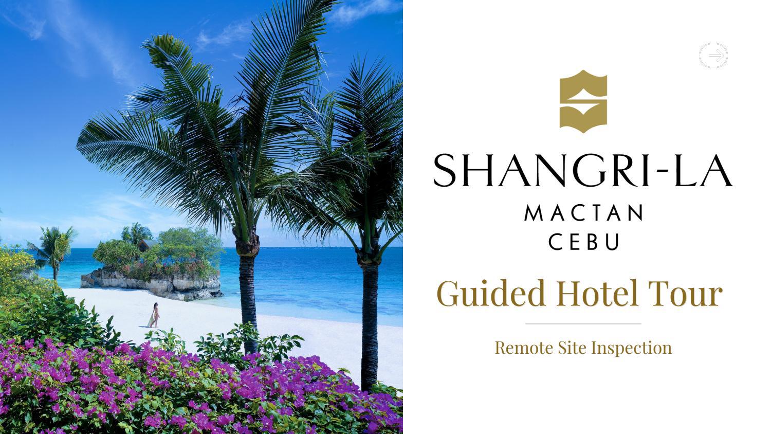 Shangri-La Mactan, Cebu, Guided Hotel Tour by Jasmine Ser - Issuu