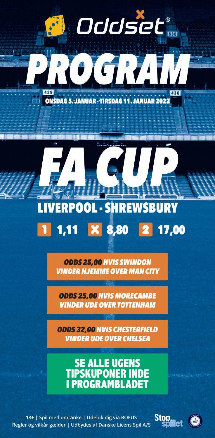 Oddset Programblad 806 by Danske Spil - Issuu