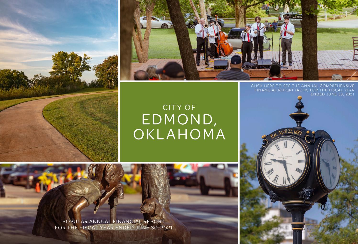 City Of Edmond Popular Annual Financial Report 2021 By City Of Edmond city-of-edmond-popular-annual-financial-report-2021-by-city-of-edmond