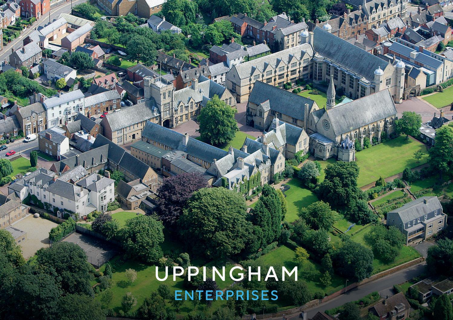 Uppingham Enterprises ~ About Us by uppinghamschool1584 - Issuu