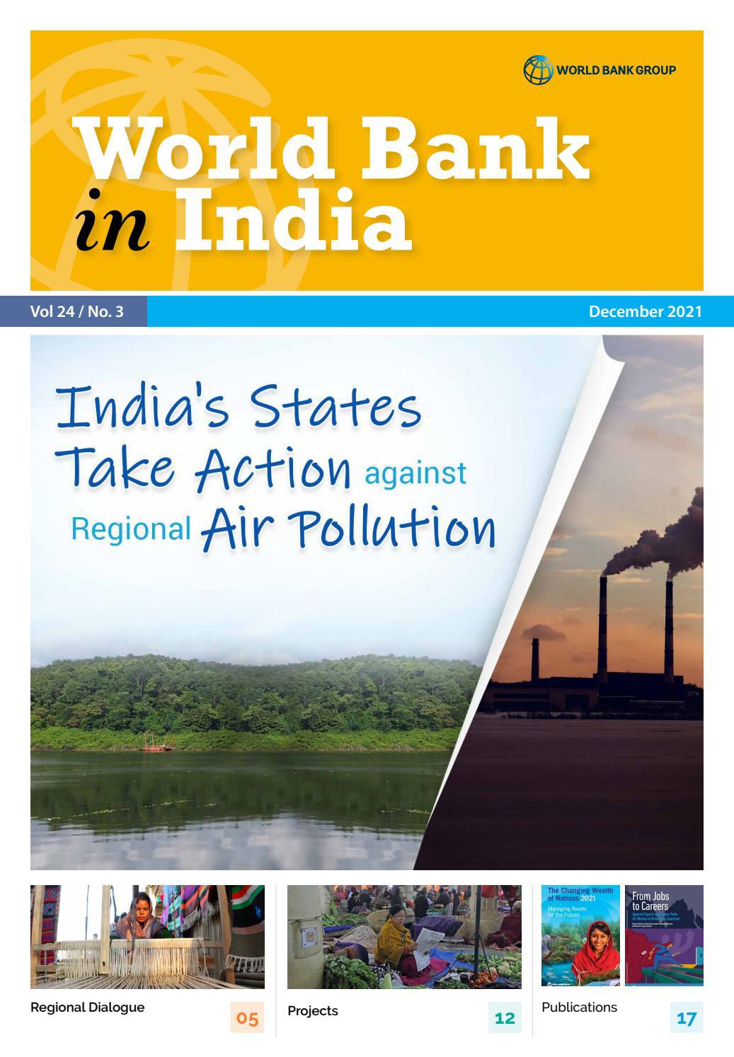 World Bank in India Newsletter - December 2021 by World Bank India - Issuu