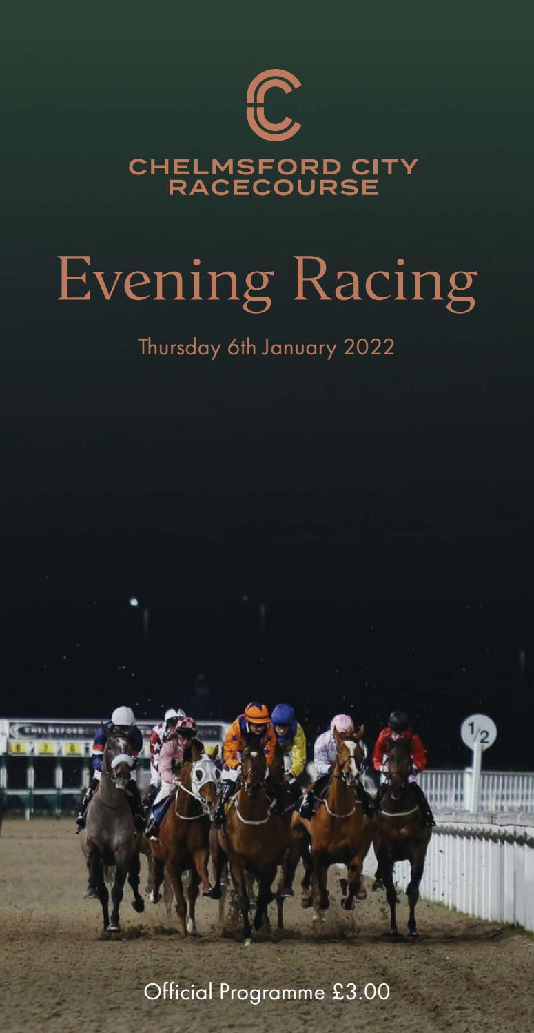 Chelmsford City Racecard - Thursday 6th January by Weatherbys - Issuu