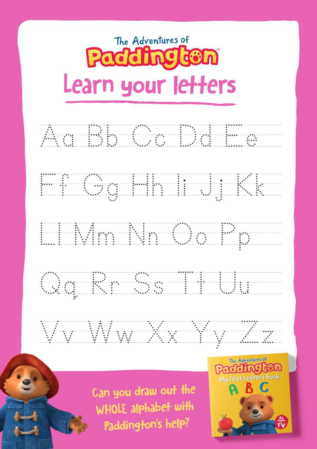 Learn your letters with Paddington Bear! by harpercollinschildrens - Issuu