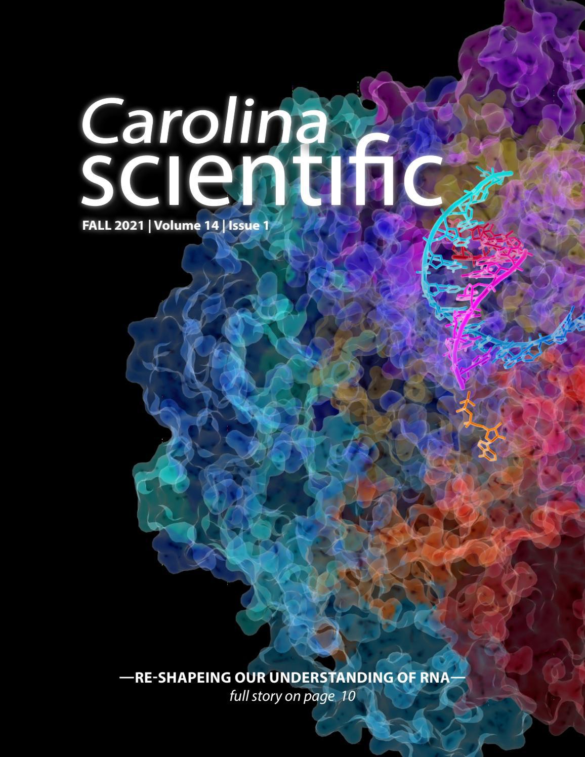 Fall 2021-- Re-Shaping Our Understanding of RNA by Carolina Scientific ...