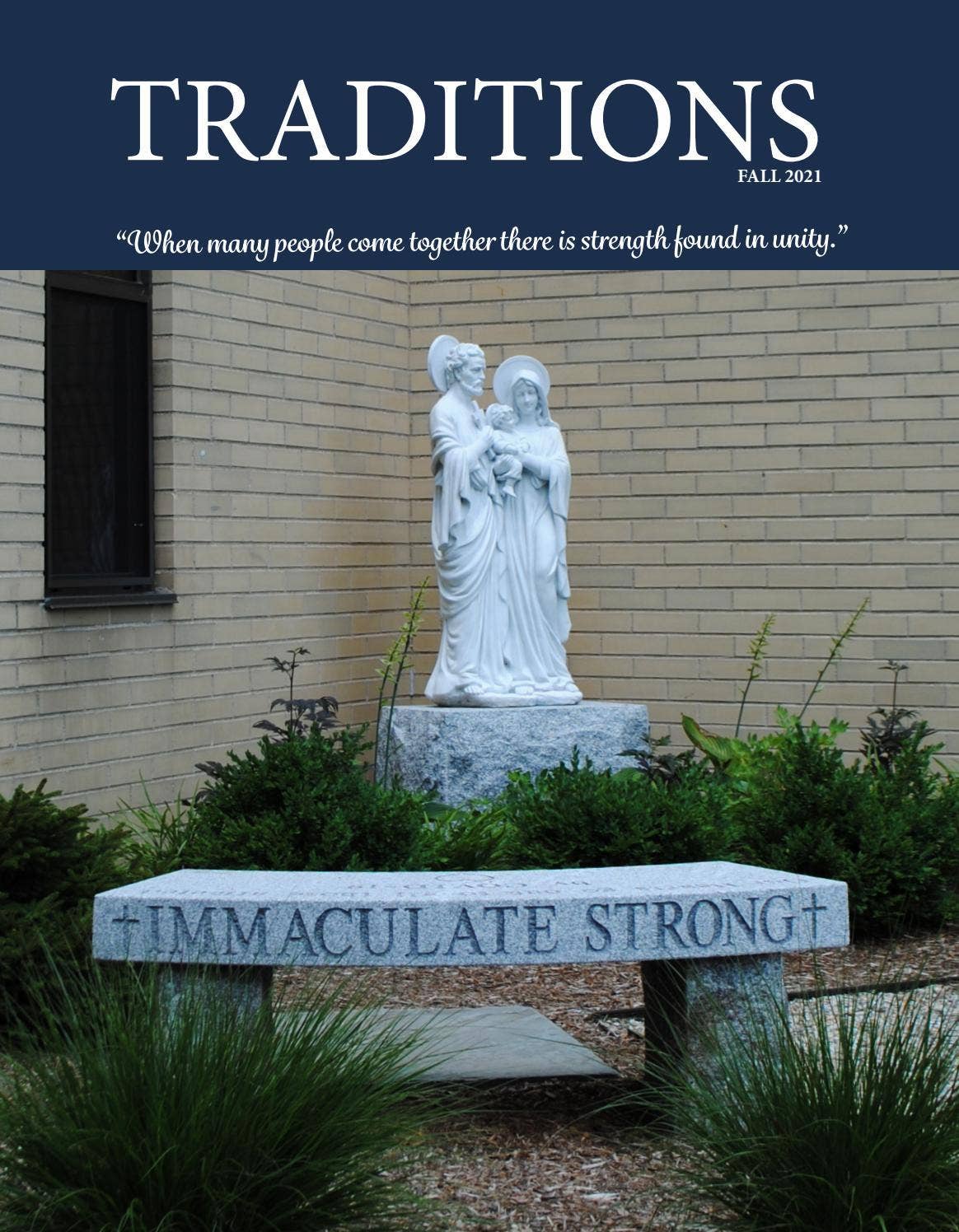 IHS Traditions 2021 by Immaculate High School - Issuu
