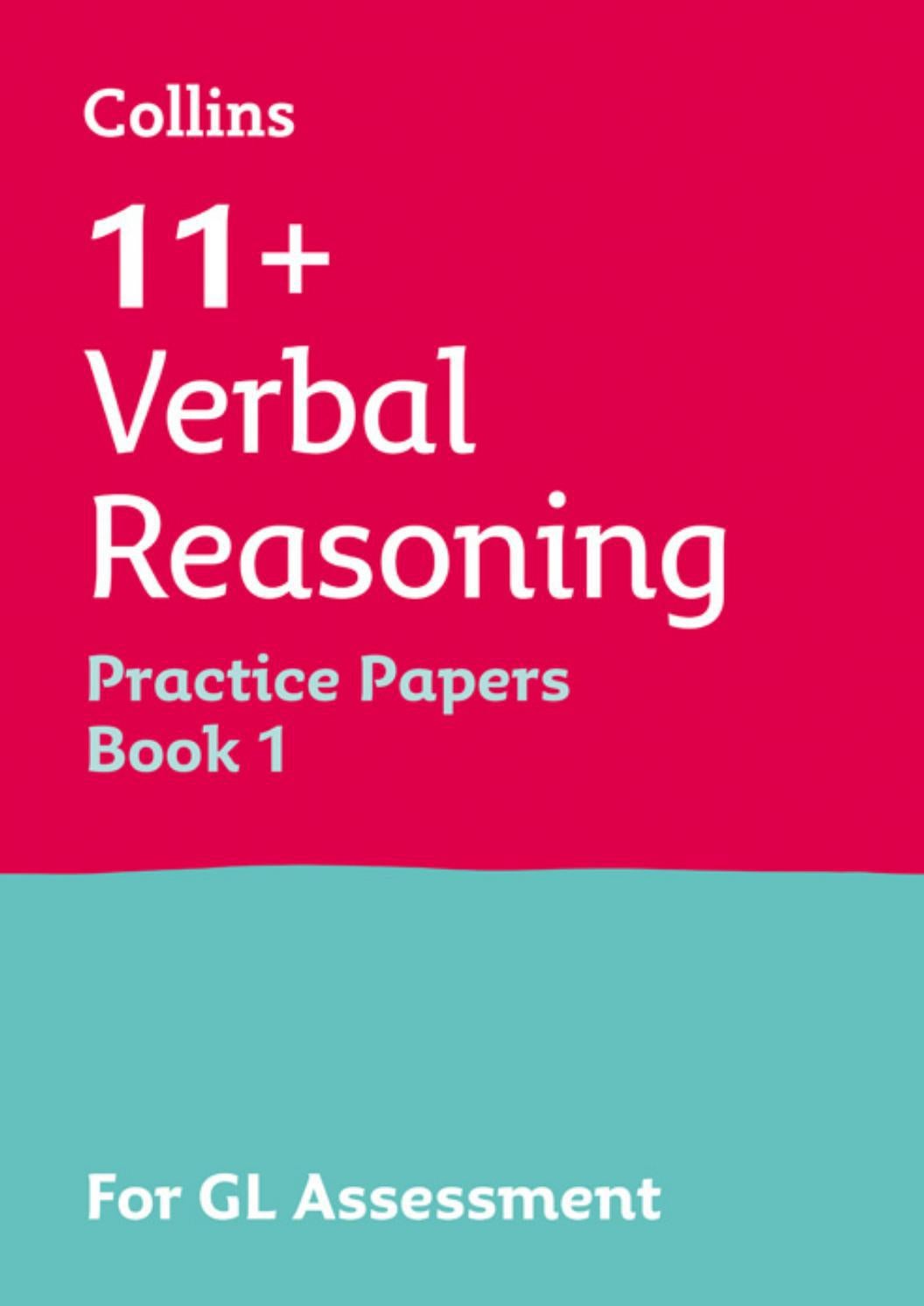 11+ Verbal Reasoning Practice Papers Book 1 by Collins - Issuu