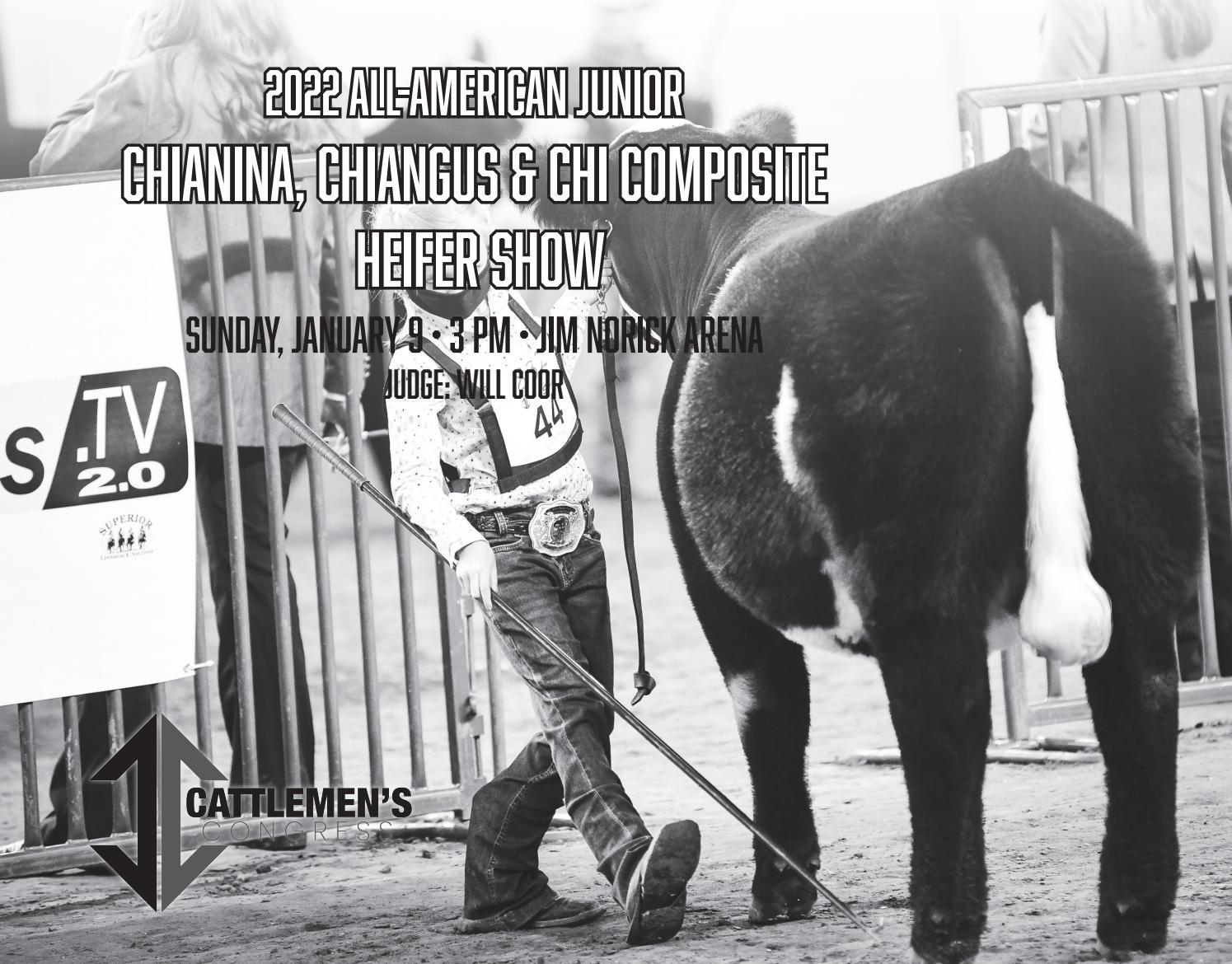 2022 Cattlemen's Congress Junior Chianina, Chiangus & Chi Composite ...