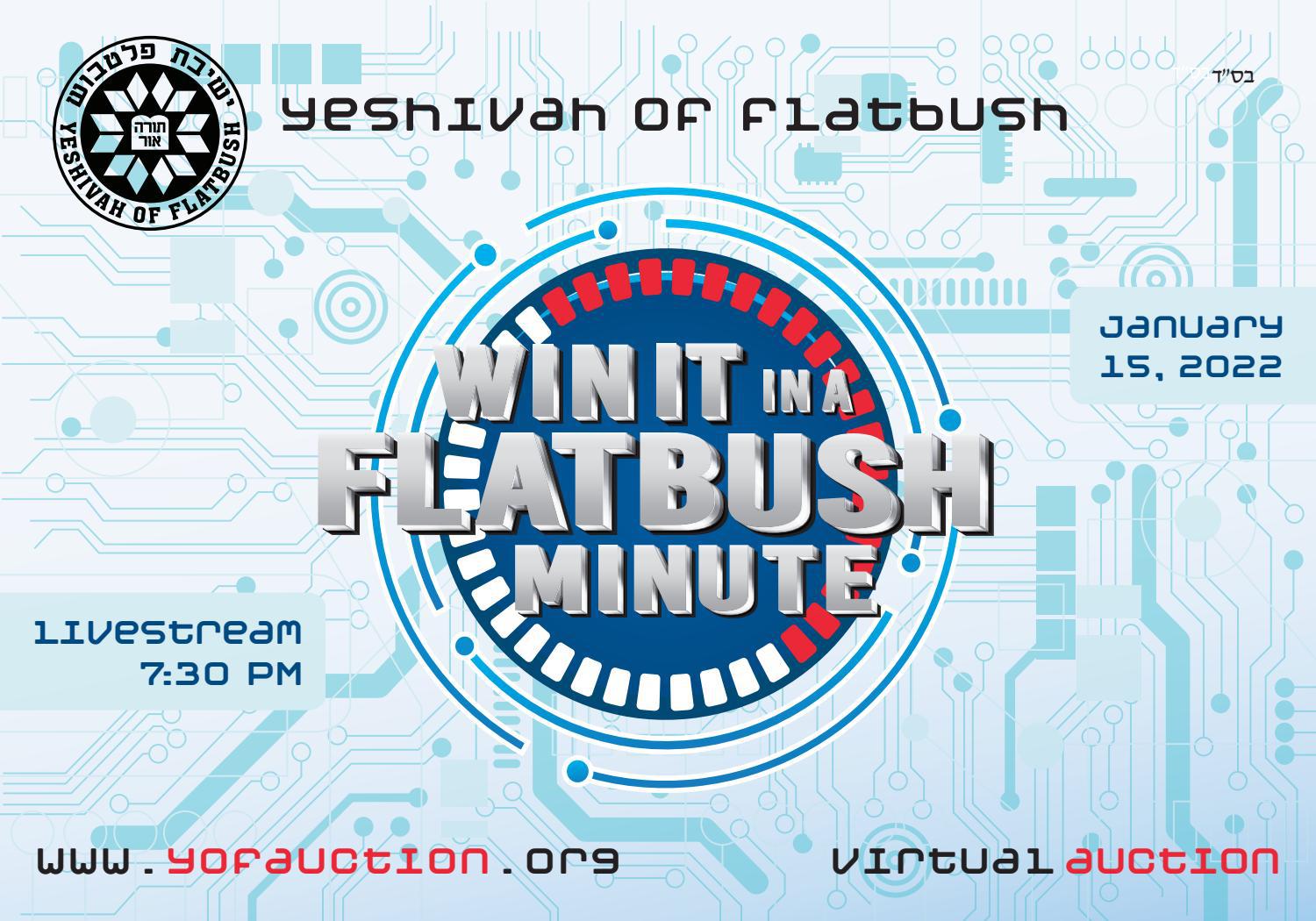 The YOF 2021 Annual Auction by Yeshivah of Flatbush - Issuu