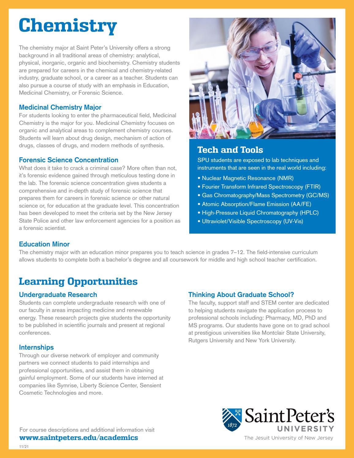 Chemistry 2022 By Saint Peter s University Issuu