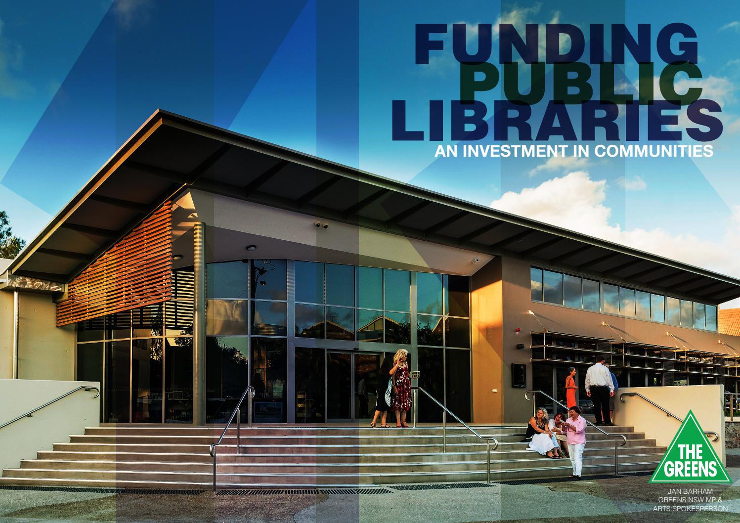Library Funding Campaign Booklet by Willhemina Wahlin - Issuu