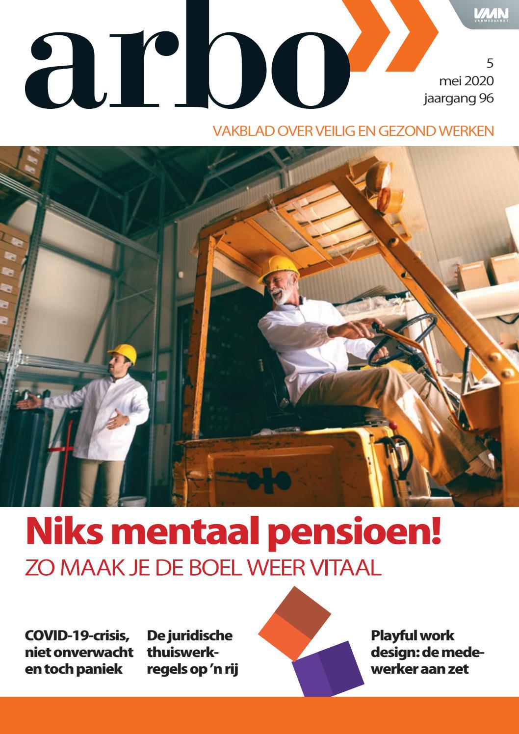 Vakblad Arbo - Nummer mei 2020 by VMN Media - Issuu