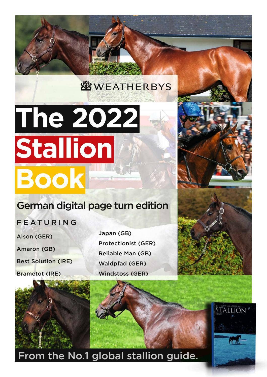 Weatherbys Stallion Book 2022 - German Edition by Weatherbys - Issuu