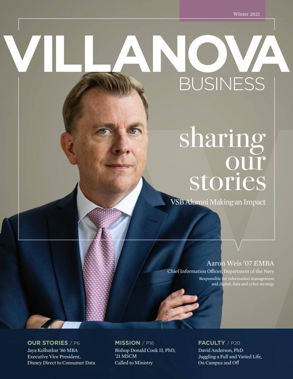 Winter Villanova Business Magazine 2021 by Villanova School of Business ...