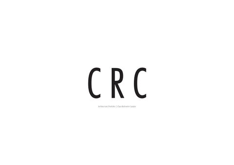 Clara Redondo Canales | Portfolio (english) by clararedondocanales - Issuu