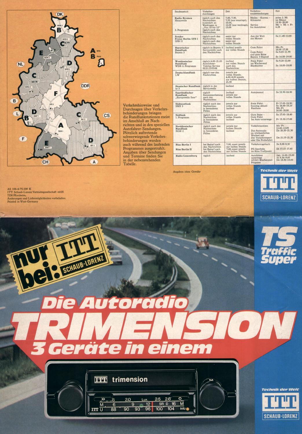 ITT Autoradio-Programm 1976 by Alex Chernyak - Issuu